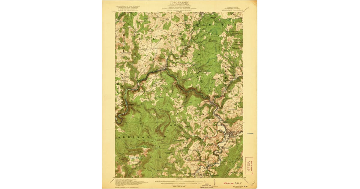 Old Maps of Salisbury, PA for Genealogy | Pastmaps