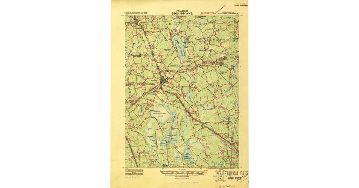 1900s (20th Century) Maps of Acushnet, MA | Pastmaps