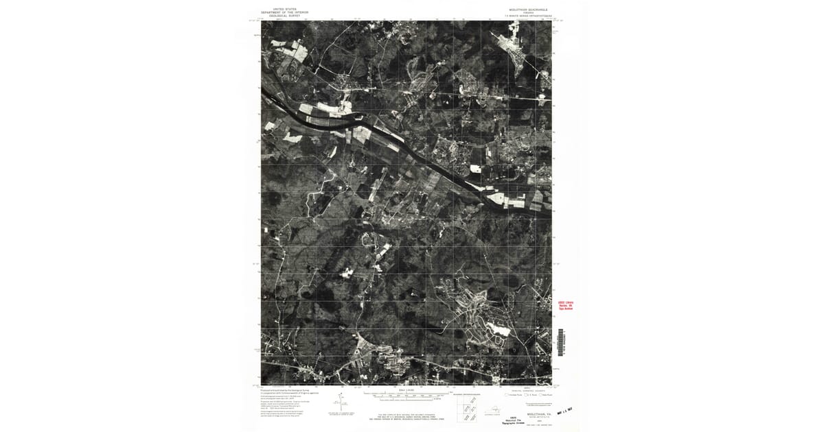 1974 Map of Midlothian, VA — High-Res | Pastmaps