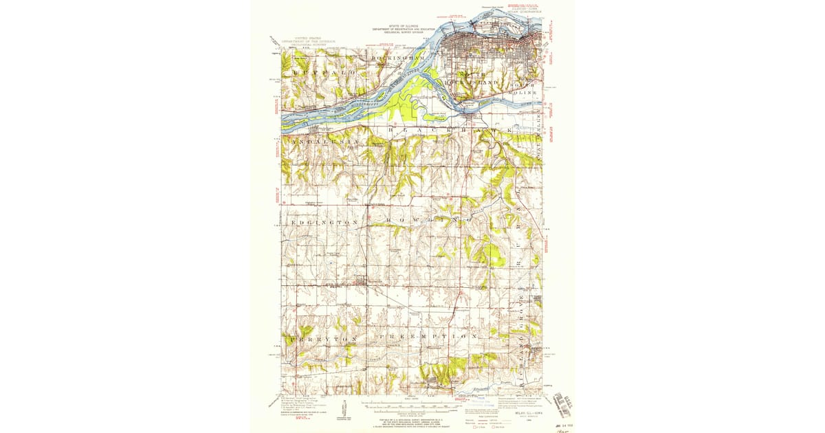 1940s Maps of Scott County, IA | Pastmaps
