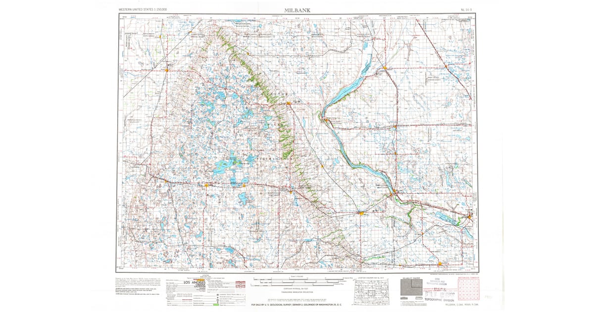 1900s (20th Century) Maps of Milbank, SD | Pastmaps