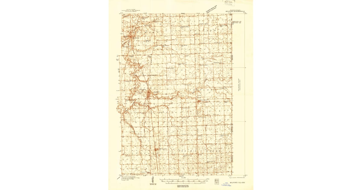 Old Historical Maps of Darrow, IL | Pastmaps