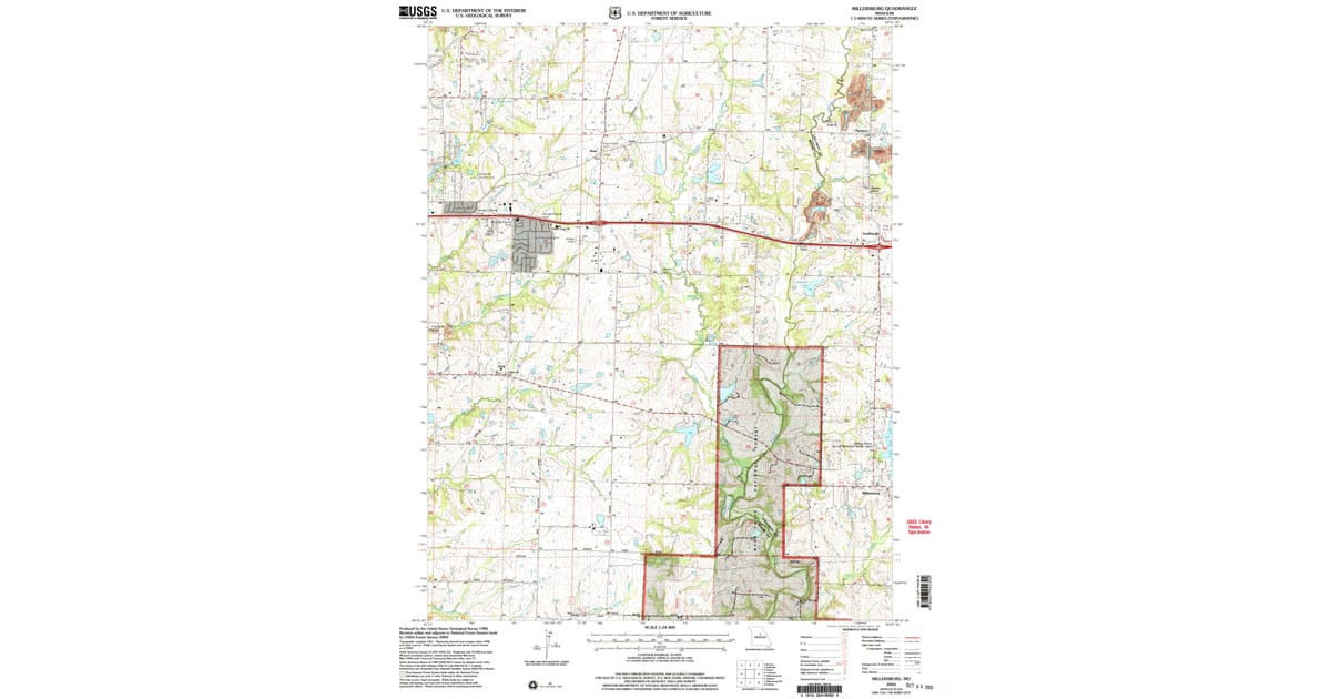 2000s (21st Century) Maps of Missouri | Pastmaps