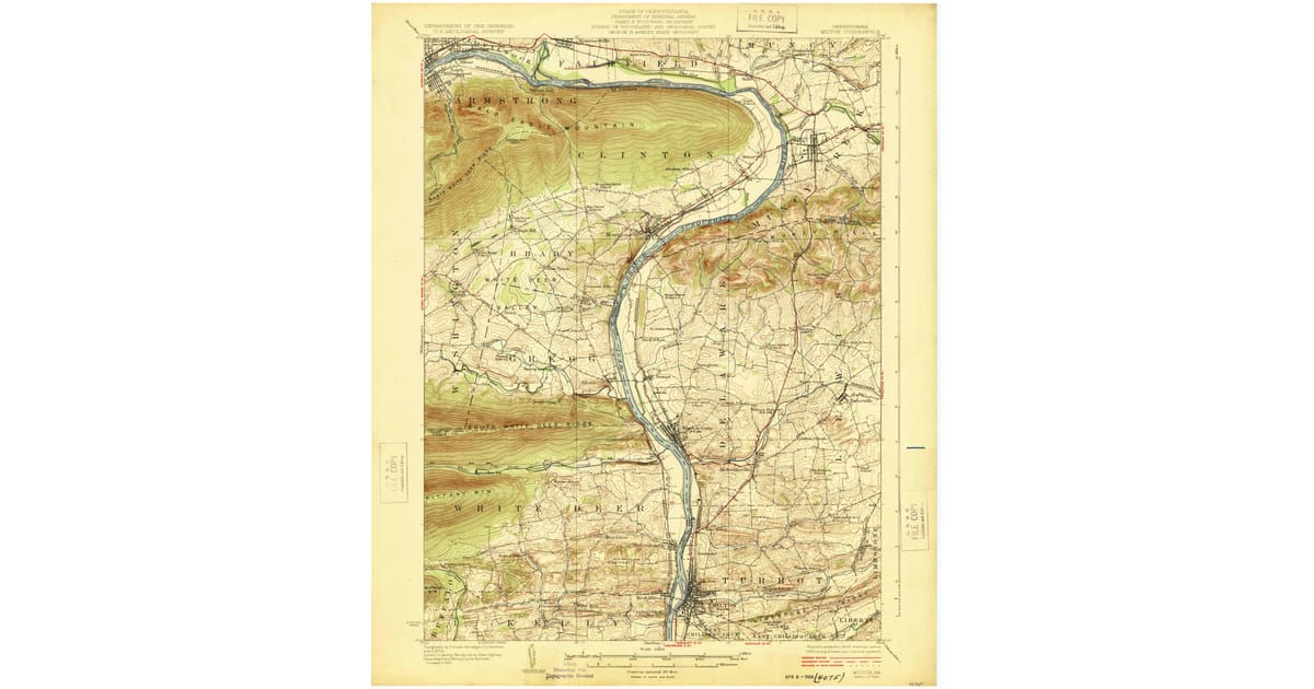 Old Maps of South Williamsport, PA for Genealogy | Pastmaps