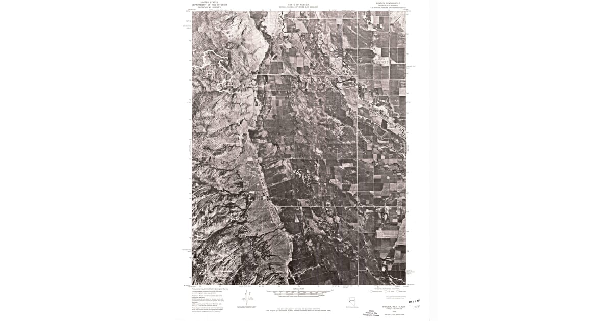 1970s Maps of Alpine County, CA | Pastmaps