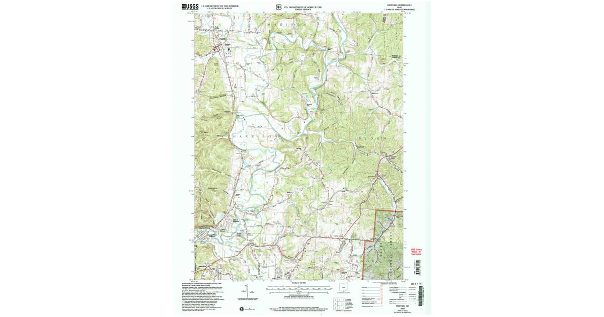 2000s (21st Century) Maps of Ashley Corner, OH | Pastmaps