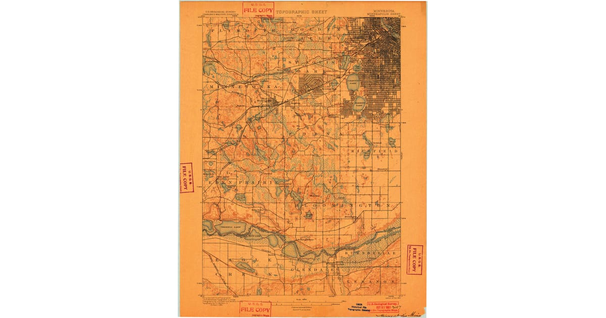 1900-1909 Maps of Plymouth, MN | Pastmaps