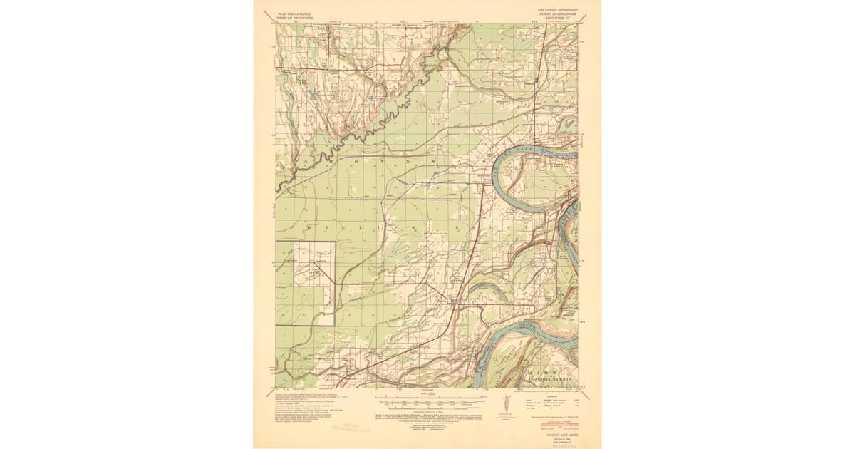 Old Maps of Lake View, AR | Pastmaps