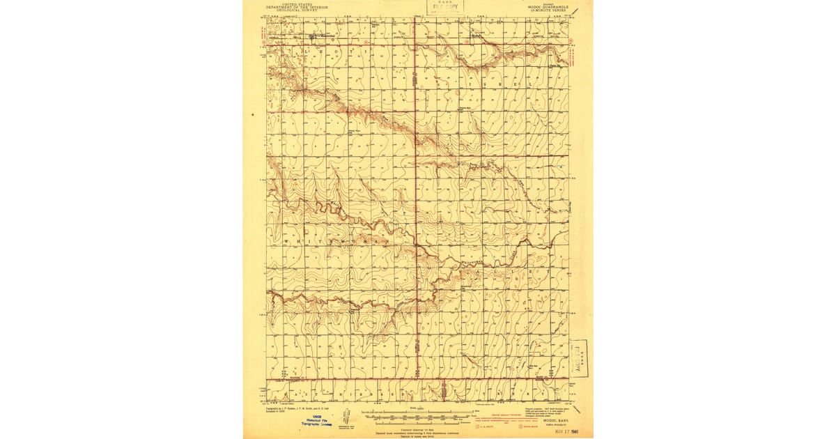 Old Maps of Marienthal, Leoti Township | Pastmaps