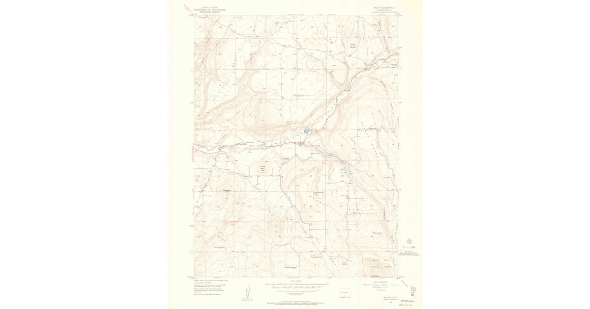 Old Maps of Molina, CO | Pastmaps