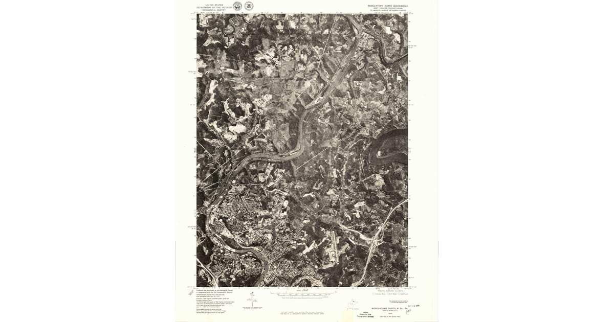1970s Maps of Point Marion, PA | Pastmaps