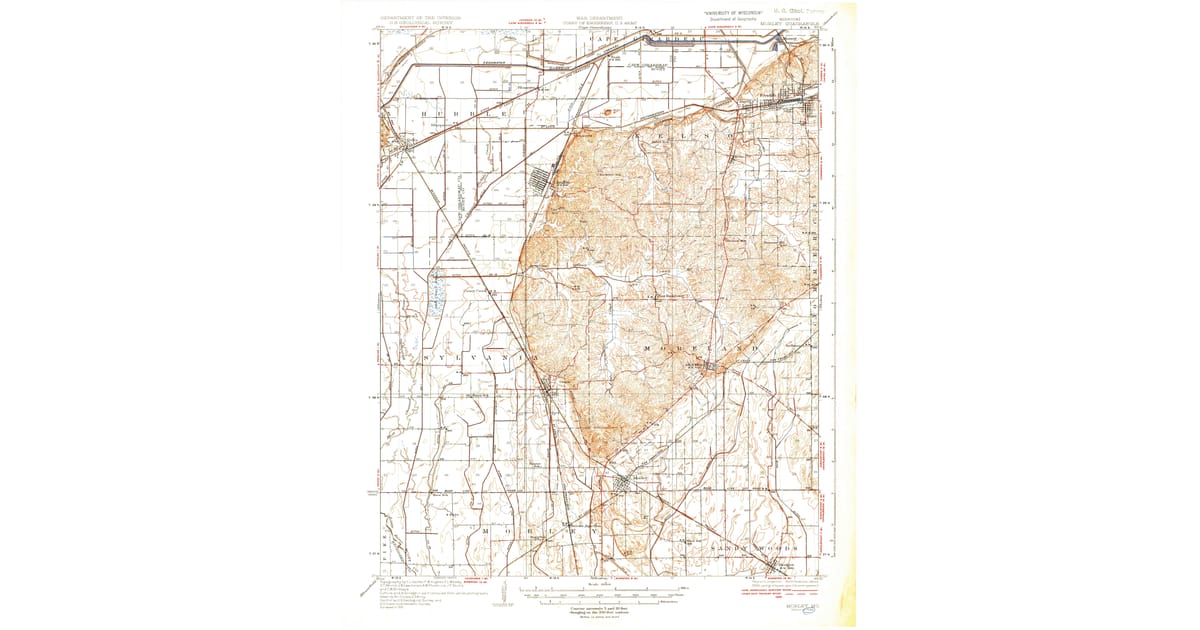 Old Historical Maps of Morley, MO | Pastmaps