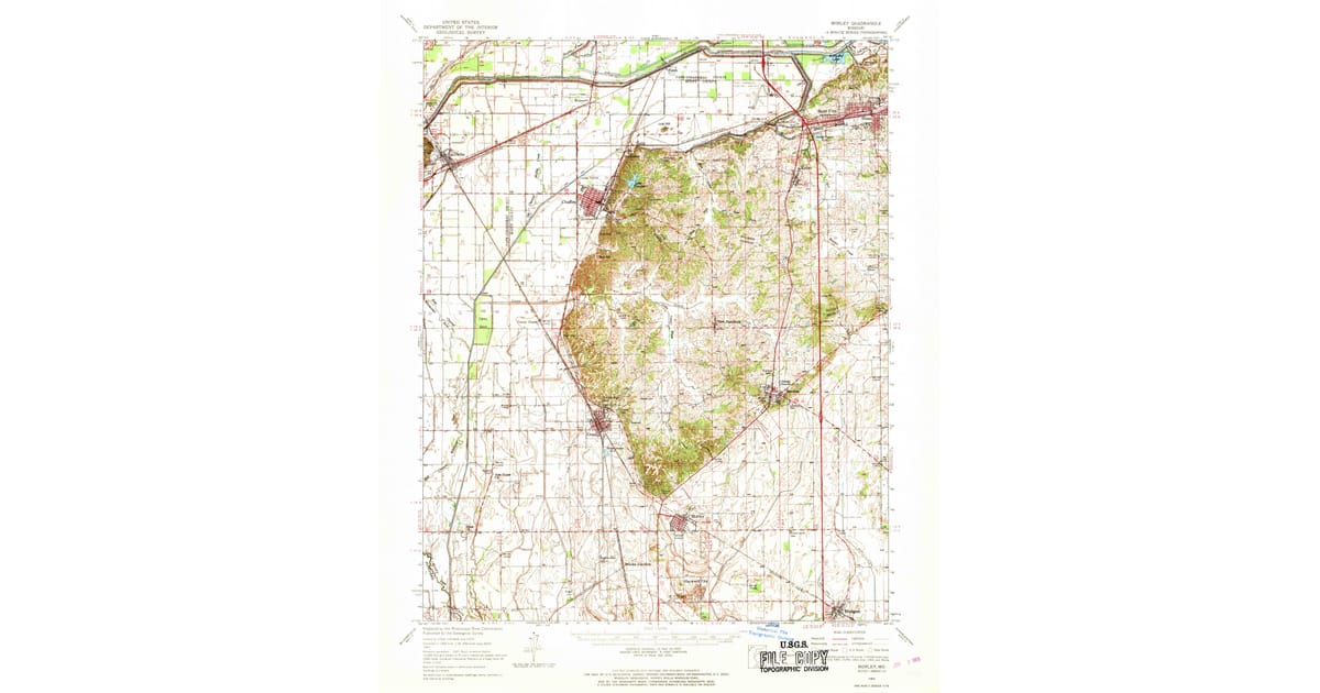 1963 Map of Morley, MO — High-Res | Pastmaps