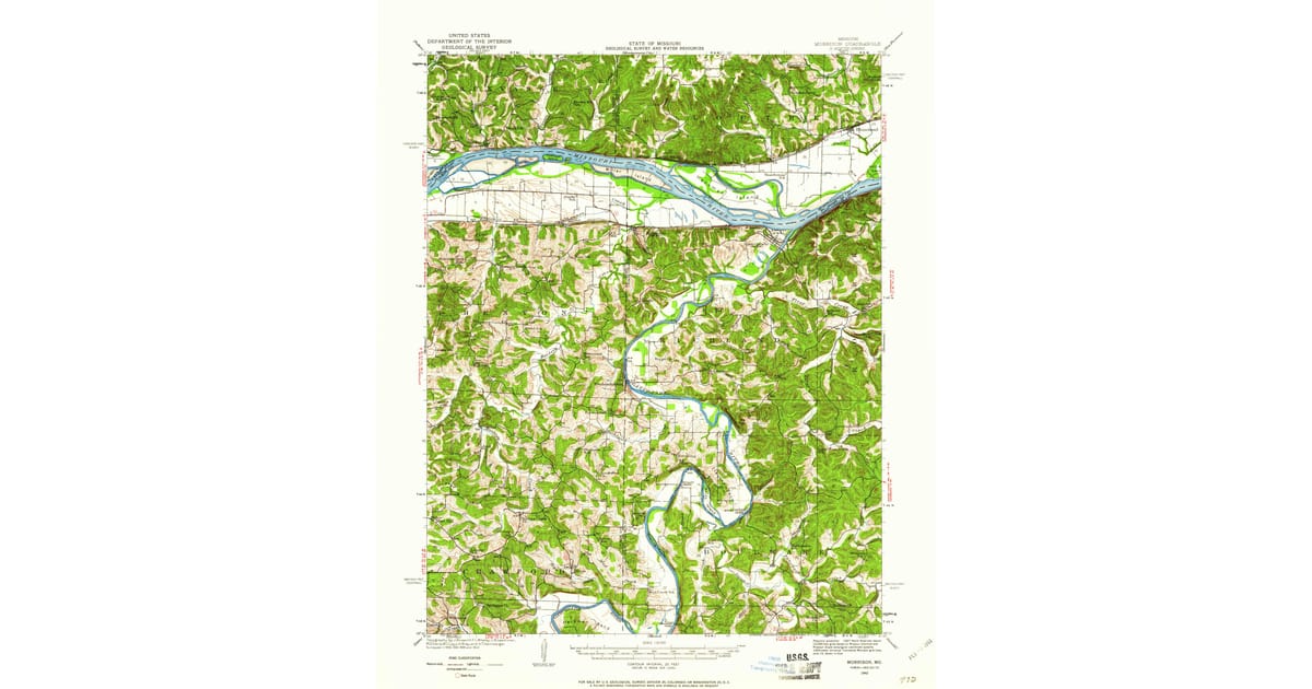 1942 Map of Morrison, MO — High-Res | Pastmaps