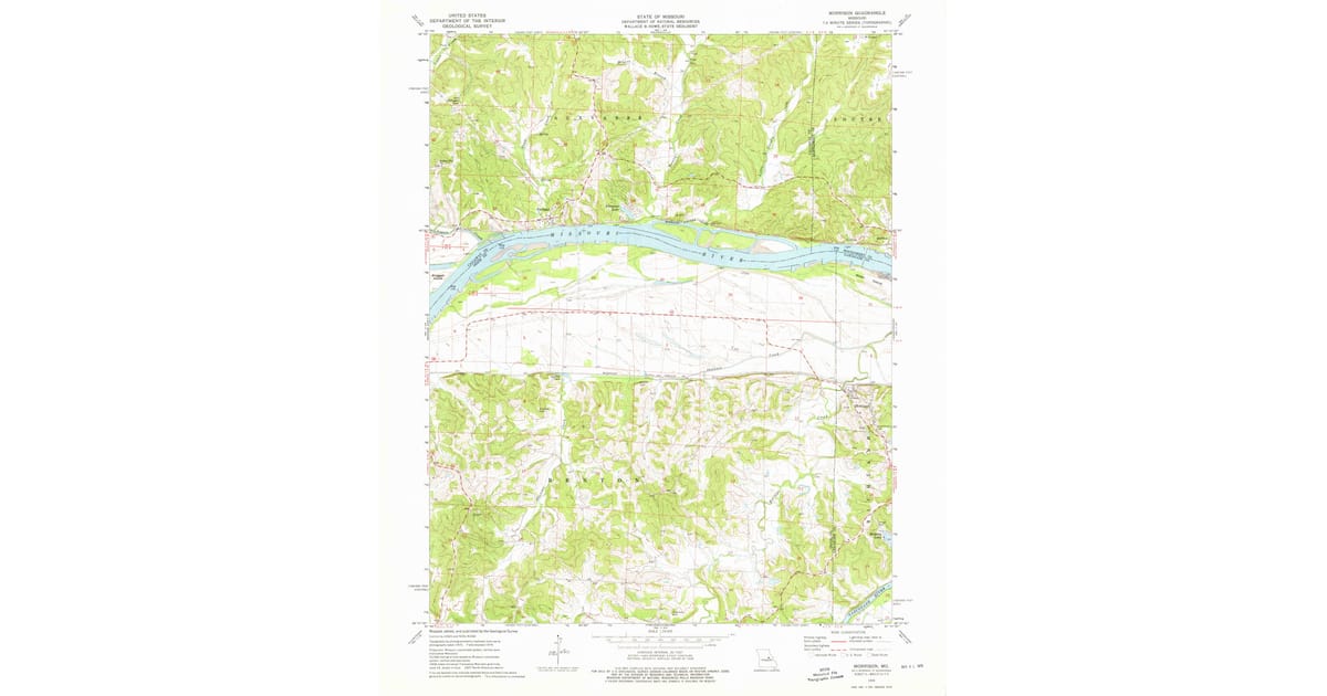 1970s Maps of Osage County, MO | Pastmaps