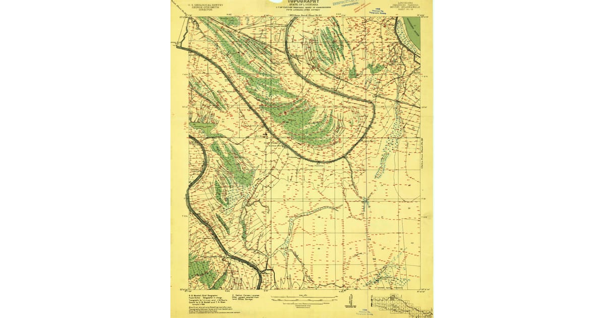 Old Maps of Delta, LA | Pastmaps