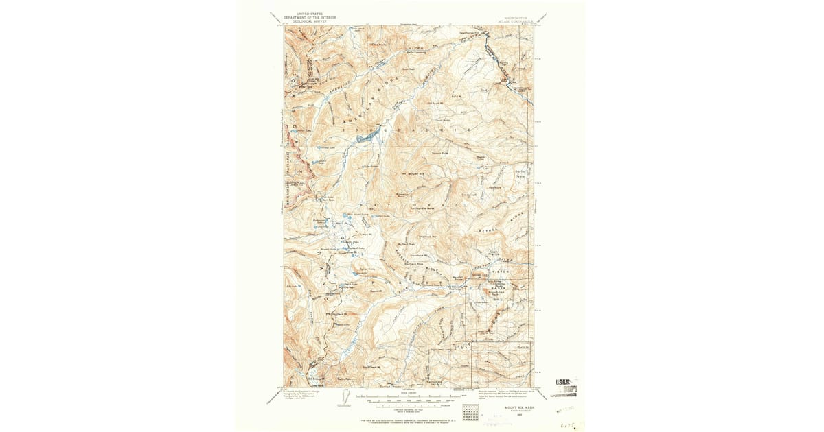 Old Maps of Hart Creek Summer Homes, Yakima County for Genealogy | Pastmaps