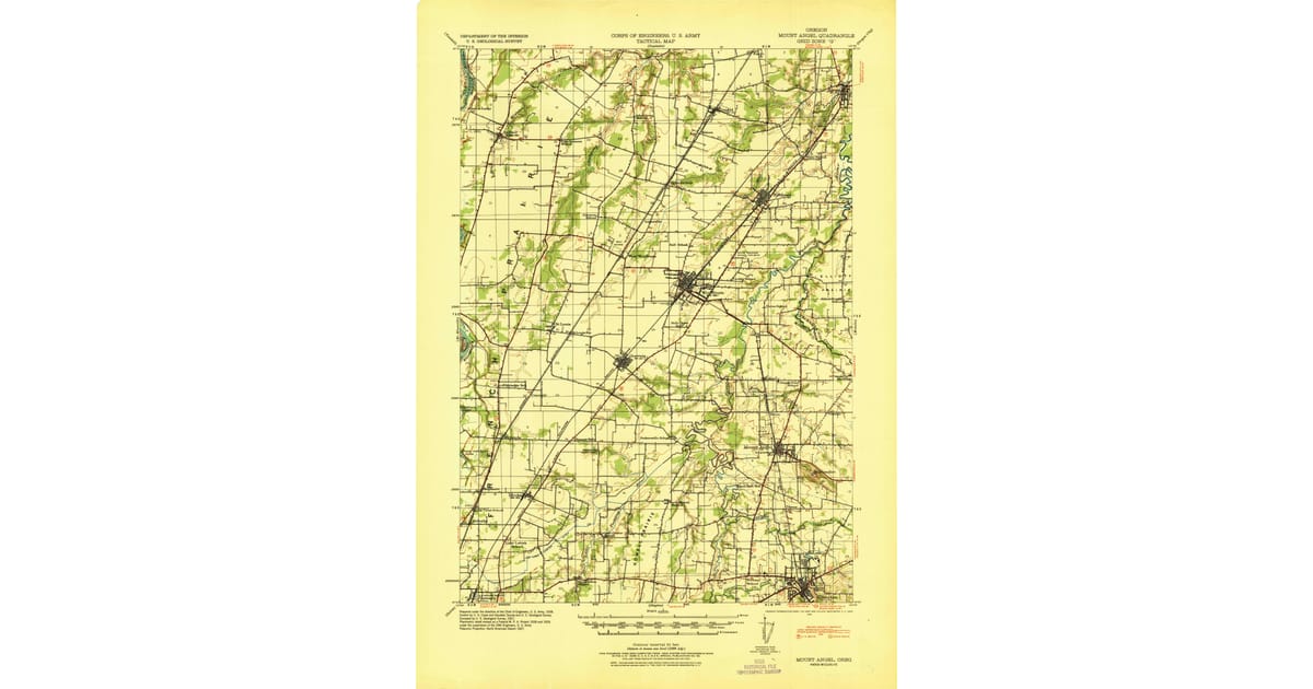 1940s Maps of Woodburn, OR | Pastmaps