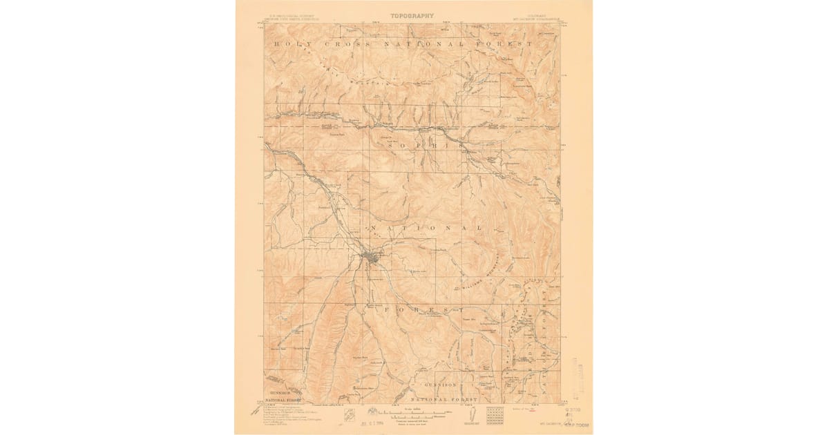 1910s Maps of Eagle County, CO | Pastmaps
