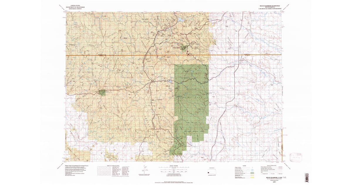1970s Maps of Rapid City, SD | Pastmaps