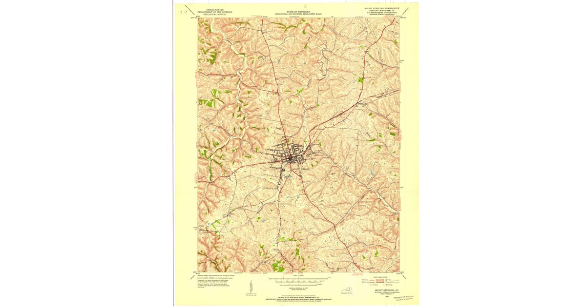 Old Maps of Reid Village, KY | Pastmaps