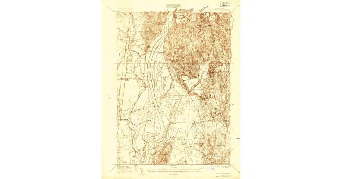 1930s Maps of Cherry Hill Cohousing, Amherst | Pastmaps