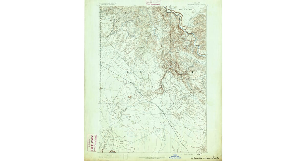 Old Maps of Ada County, ID | Pastmaps