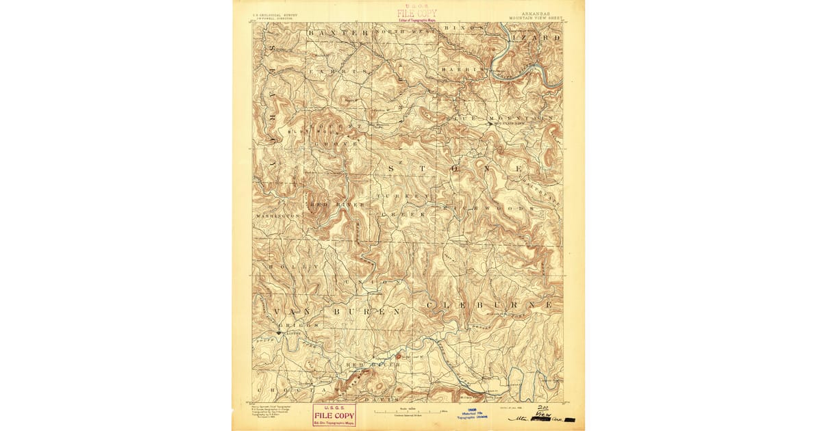 Old Maps of Prim, AR for Metal Detecting | Pastmaps