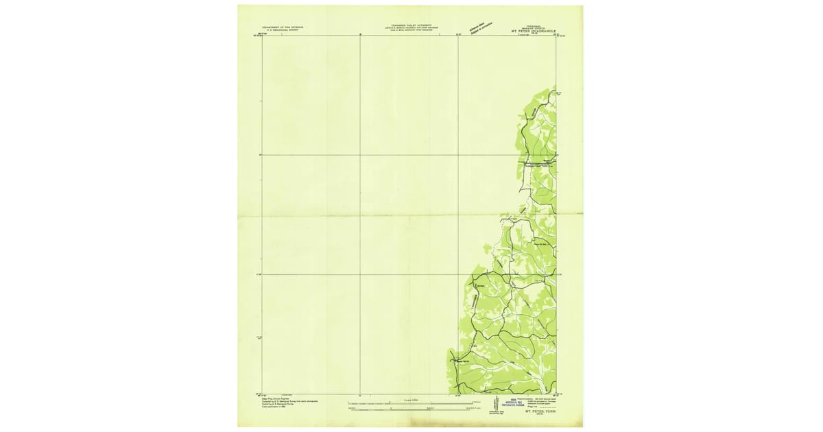 Old Maps of Finger, TN | Pastmaps