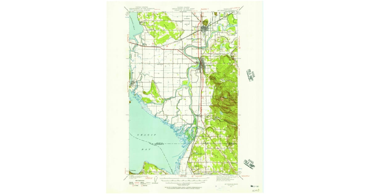 1940s Maps of Mount Vernon, WA | Pastmaps