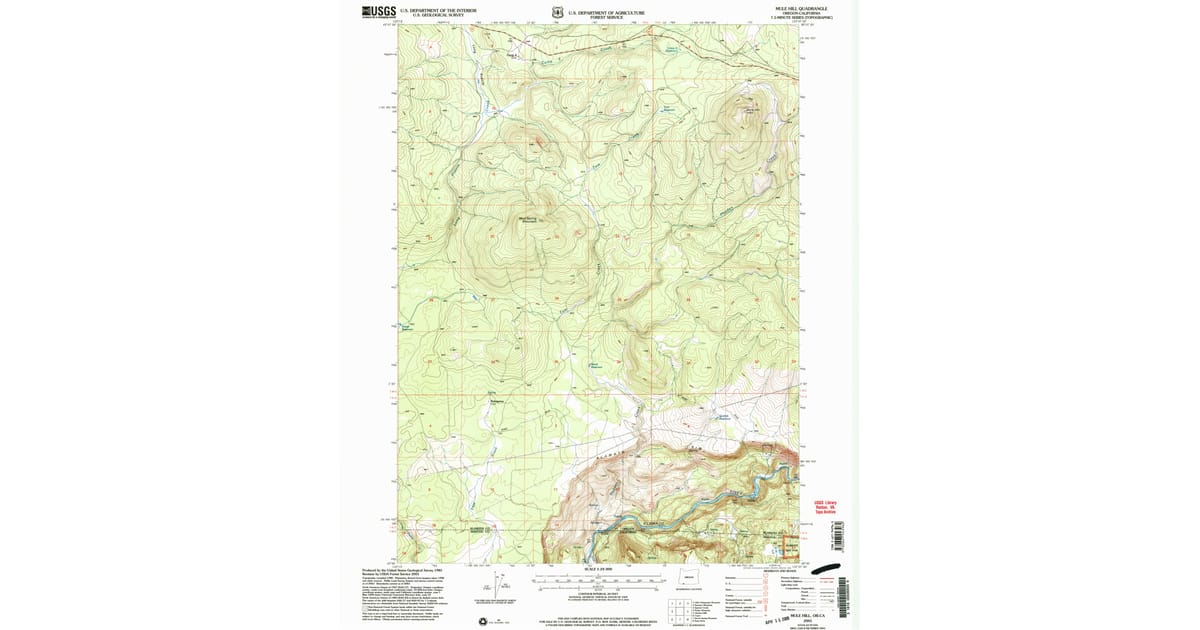 2000s (21st Century) Maps of Klamath County, OR | Pastmaps