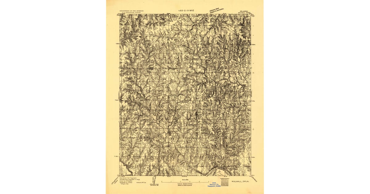 Old Maps of Perry, OK for Genealogy | Pastmaps