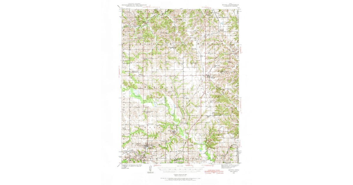 Old Maps of Mystic, IA | Pastmaps