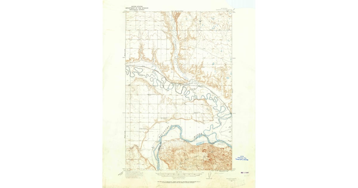 Old Maps of Nashua, MT | Pastmaps