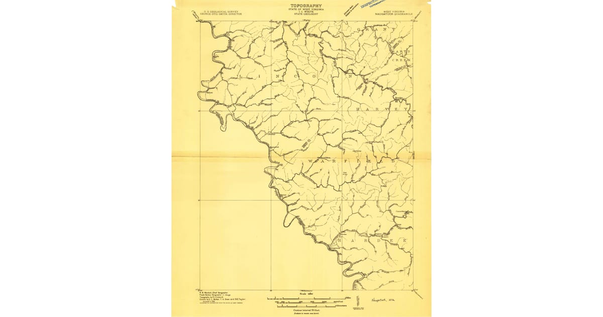 1910s Maps of Martin County, KY | Pastmaps
