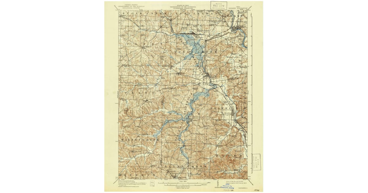 Old Maps of Navarre Village Homes, Stark County for Genealogy | Pastmaps