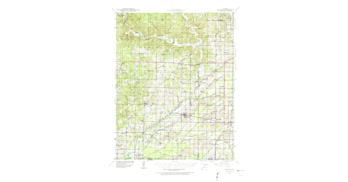 1940 Map of Naylor, MO — High-Res | Pastmaps