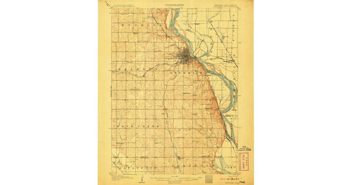 1900s (20th Century) Maps of Nebraska City, NE | Pastmaps
