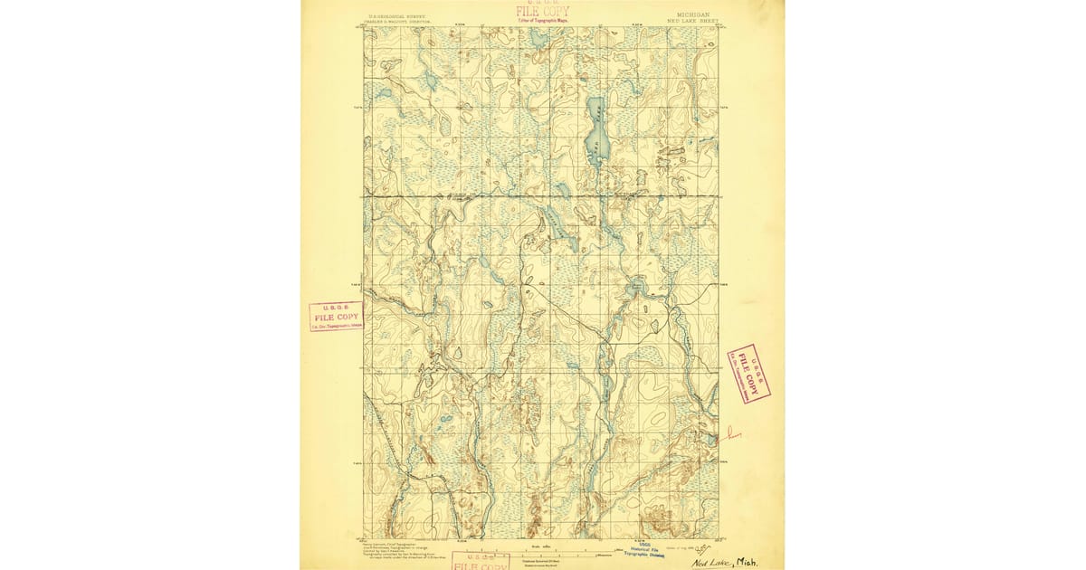 Old Maps of Michigan | Pastmaps