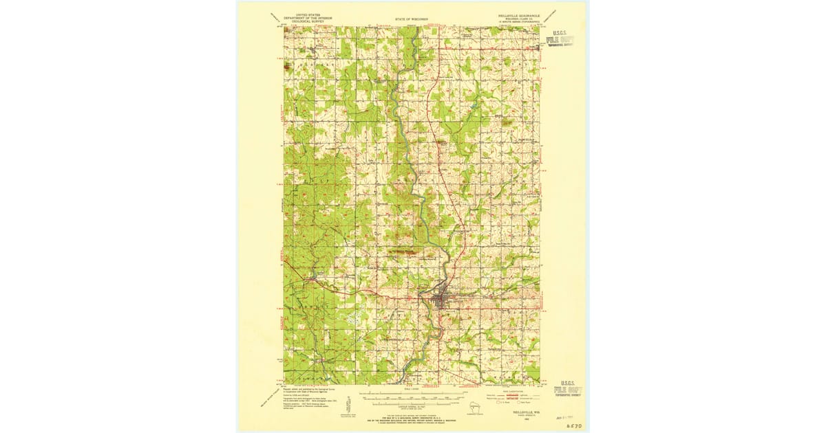 Old Maps of Loyal, WI for Academic Research | Pastmaps