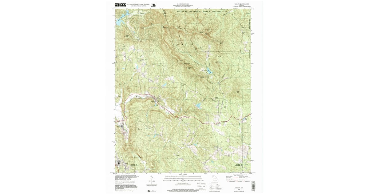 1990s Maps of Big Canoe, GA | Pastmaps