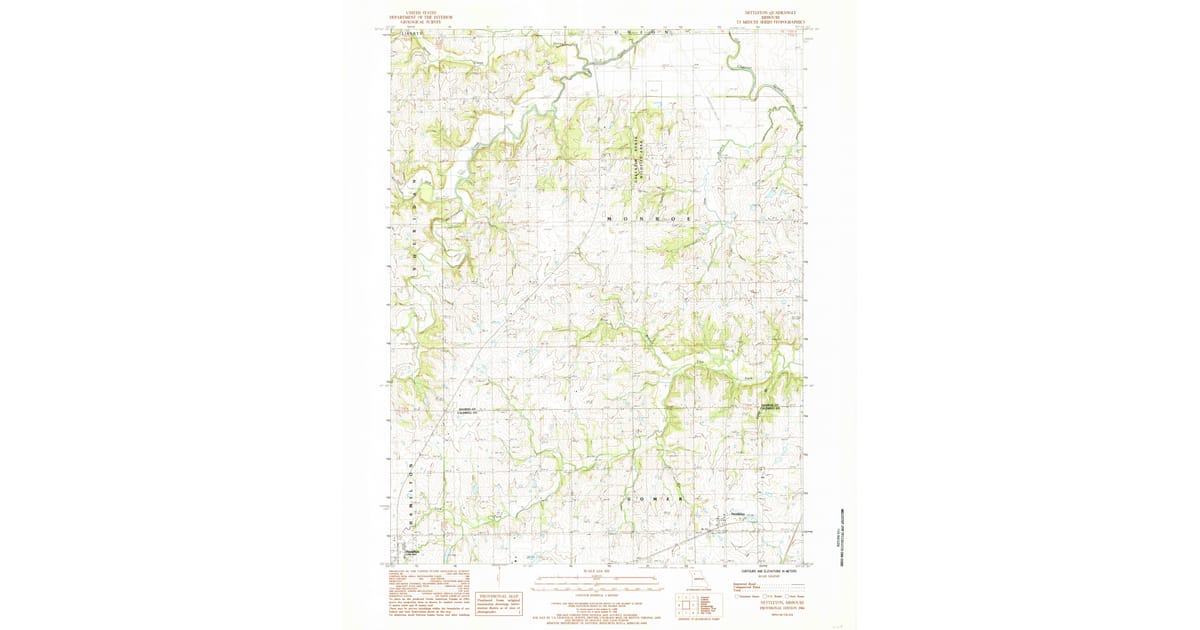 1984 Map of Nettleton, Daviess County, MO — High-Res | Pastmaps