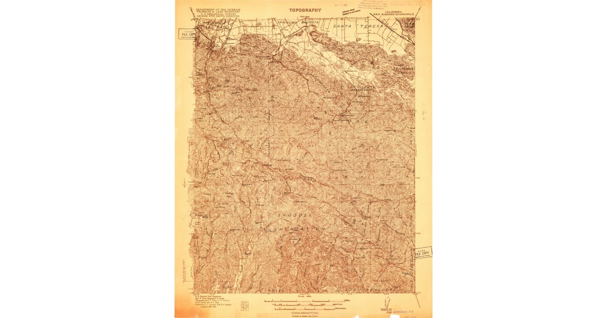 Old Maps of Spanish Ranch, CA | Pastmaps