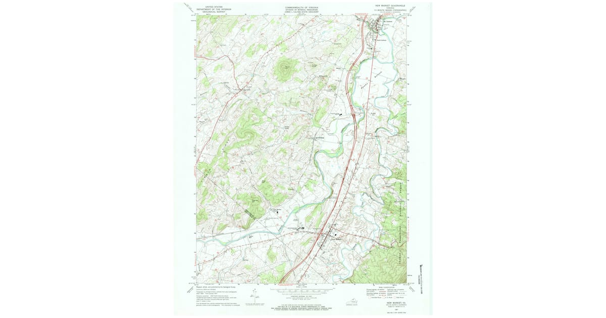 1960s Maps of Shavertown, VA | Pastmaps