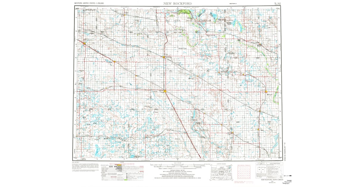 1970s Maps of Hannaford, ND | Pastmaps