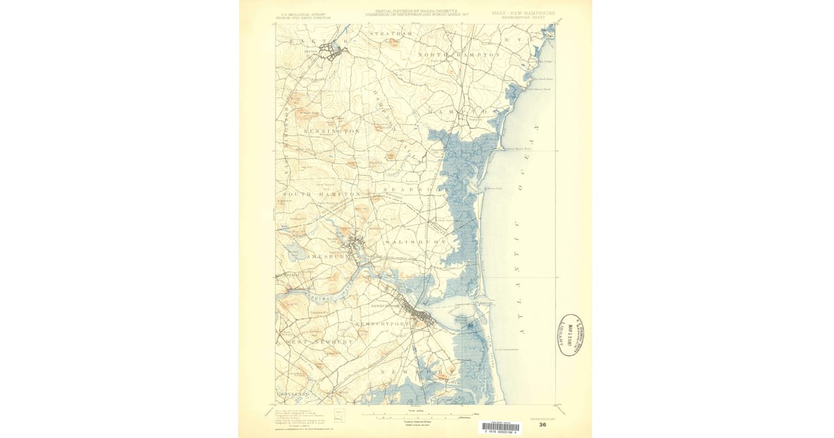 Old Maps of Plum Island Point, Essex County | Pastmaps