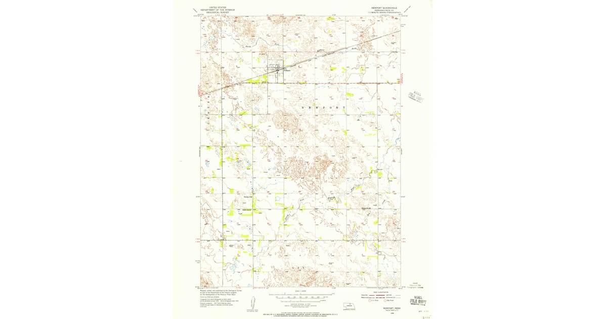 Old Maps of Newport, NE | Pastmaps