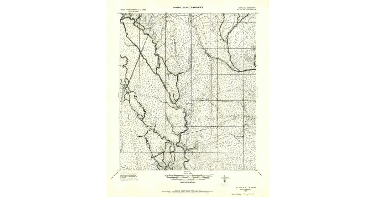 Old Maps of Lake Village, LA for Hiking & Exploration | Pastmaps
