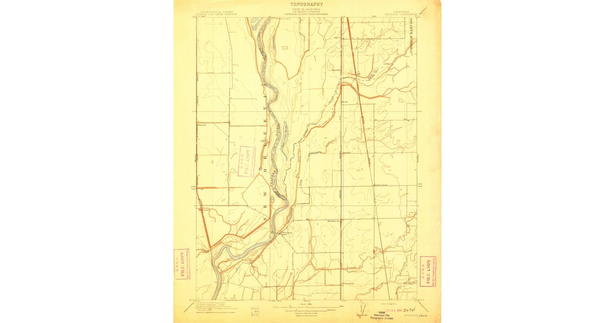 1910 Map of Nicolaus, CA — High-Res | Pastmaps