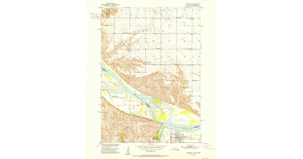 Old Maps of Rouse Township, SD | Pastmaps
